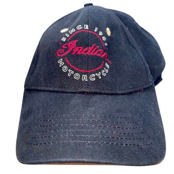 Vintage | Accessories | Indian Motorcycles Baseball Cap Harley Davidson ...